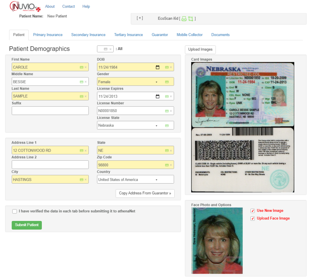 PC for athenahealth | Inuvio: Intelligent Digital Scanning Solutions
